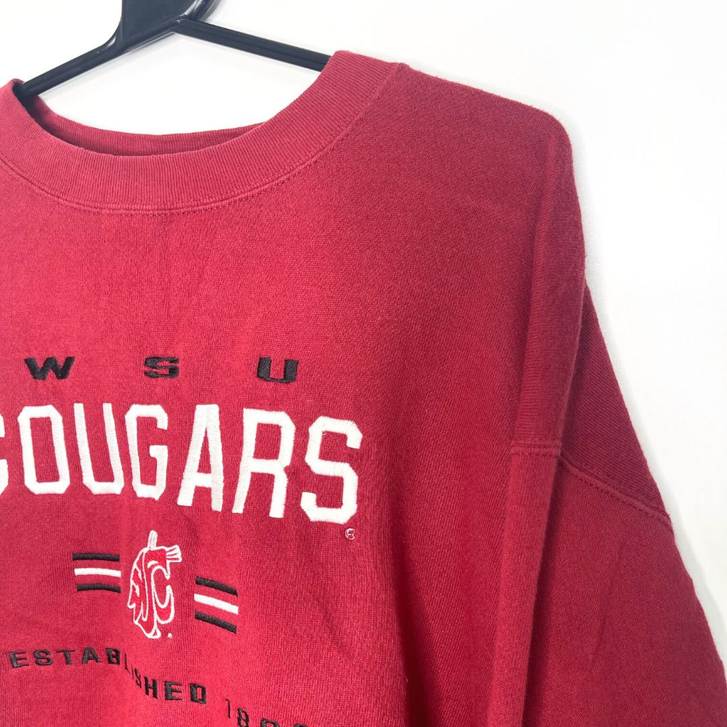 Lee Sport WSU Cougars Red Sweatshirt - VintageVera