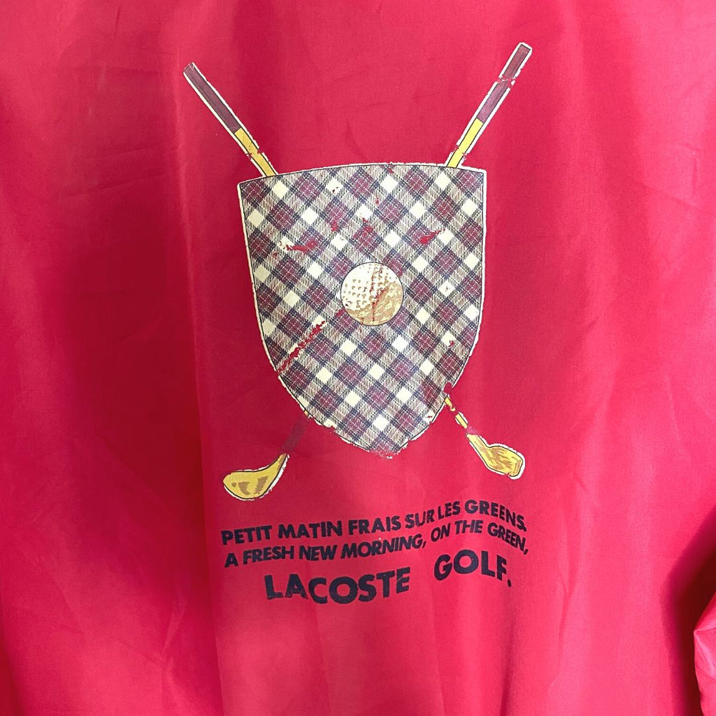 Red Lacoste Jacket - VintageVera